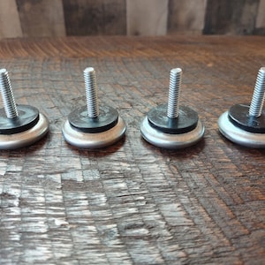 Threaded Adjustable Furniture Leg Feet - Etsy