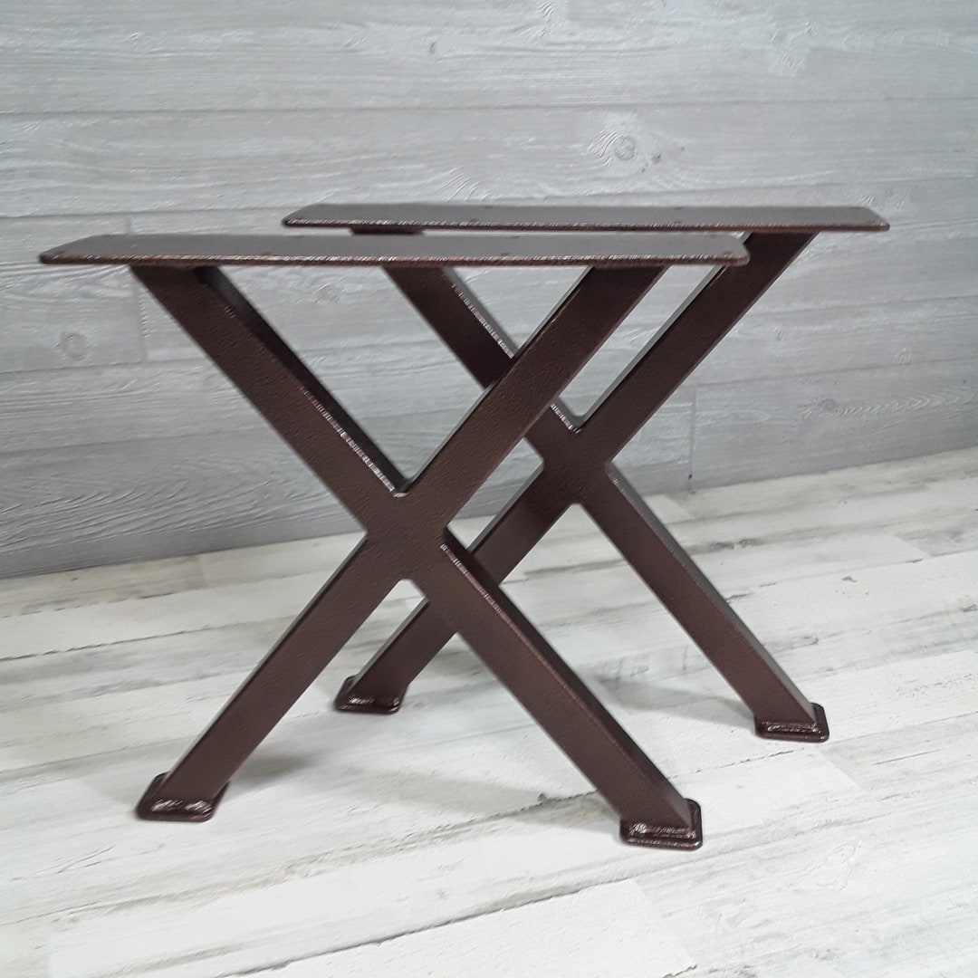 X Style Coffee Table Legs | Table Legs | Metal Table Legs | Steel Table ...
