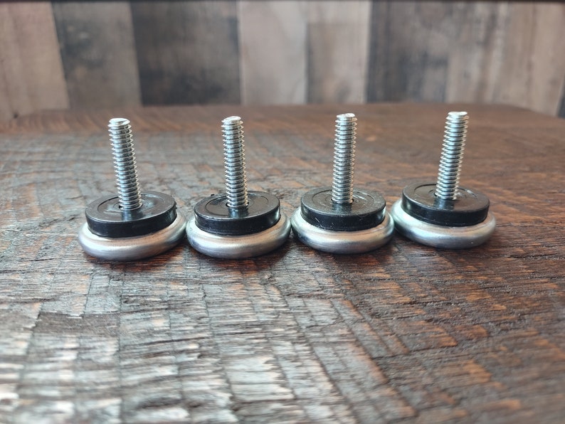 Threaded Adjustable Furniture Leg Feet - Etsy