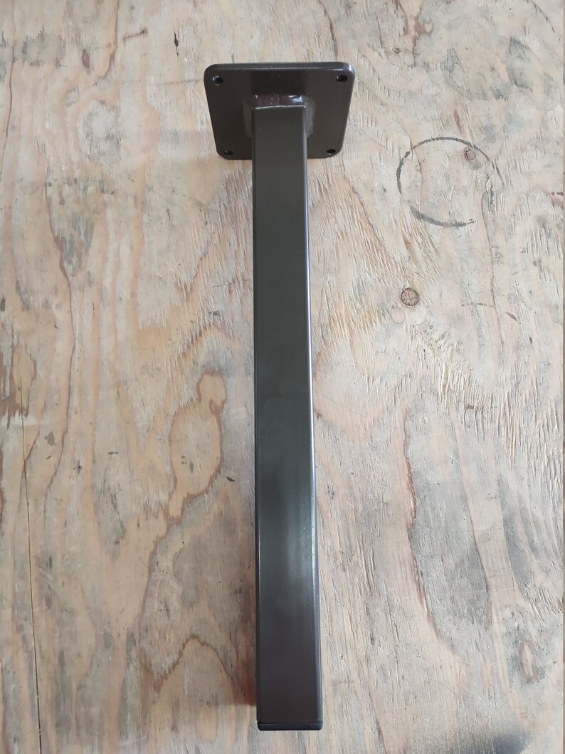 Powder Coated 2 Metal Table Legs Post Style - Etsy
