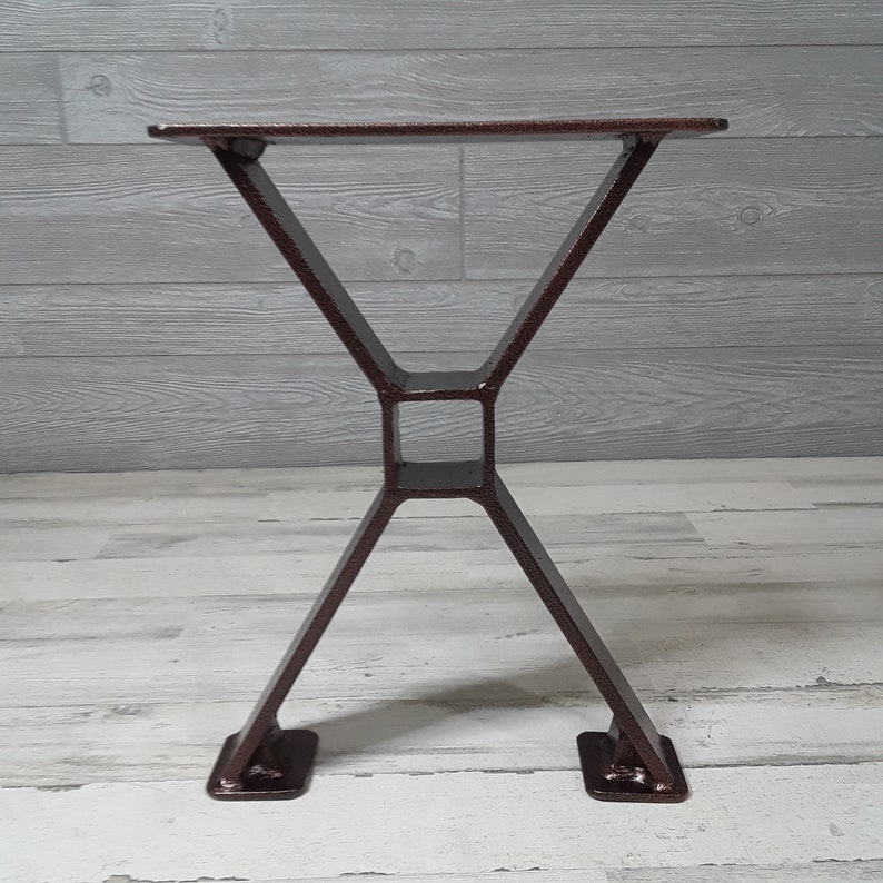 Crossbeam Series Metal Bench Legs | Powder Coated | Steel Legs| Free ...