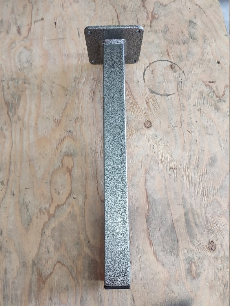 Powder Coated 2 Metal Table Legs Post Style - Etsy