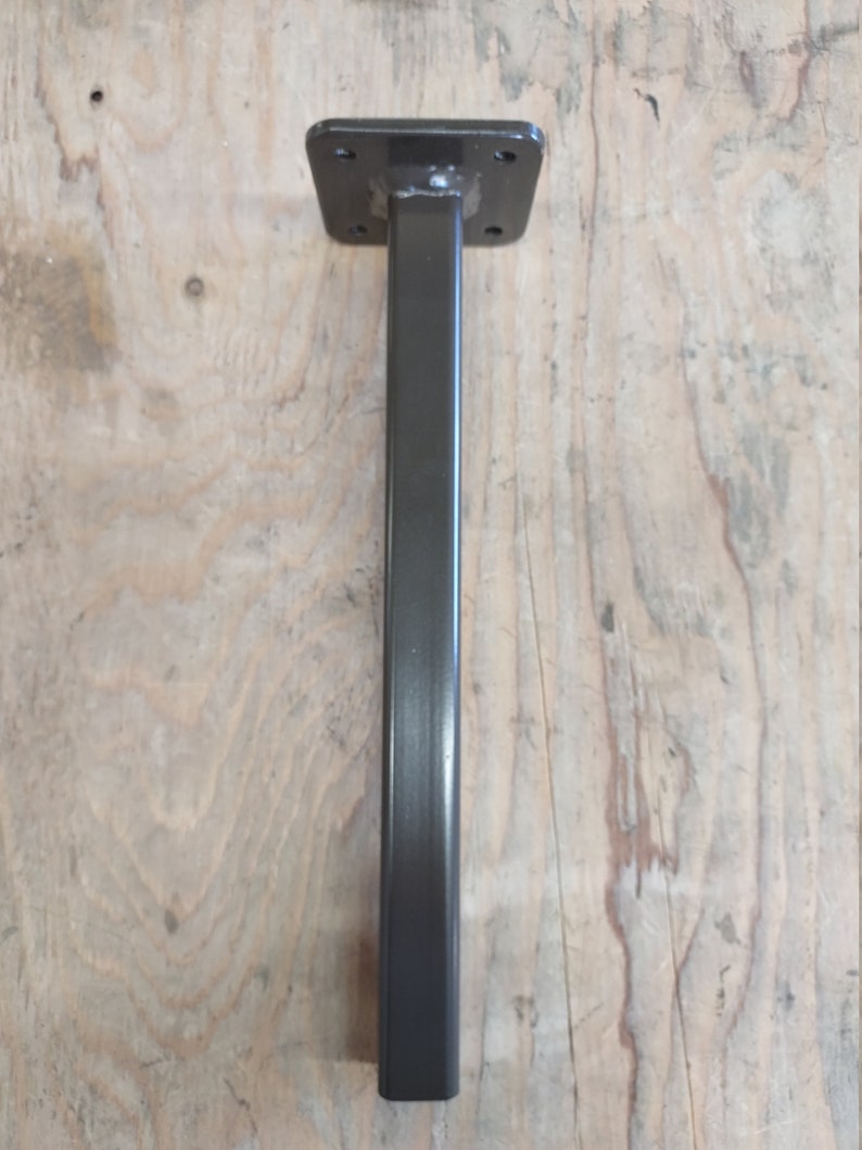 Powder Coated 1 Metal Square Post Legs - Etsy