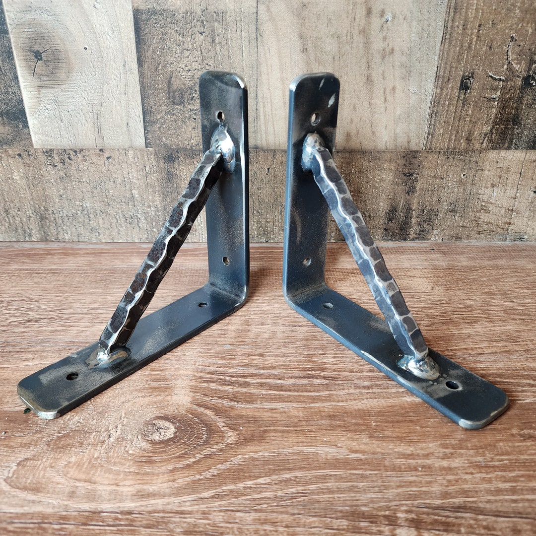 Heavy Duty Metal Decorative Shelf Brackets - Powder Coated - Free ...