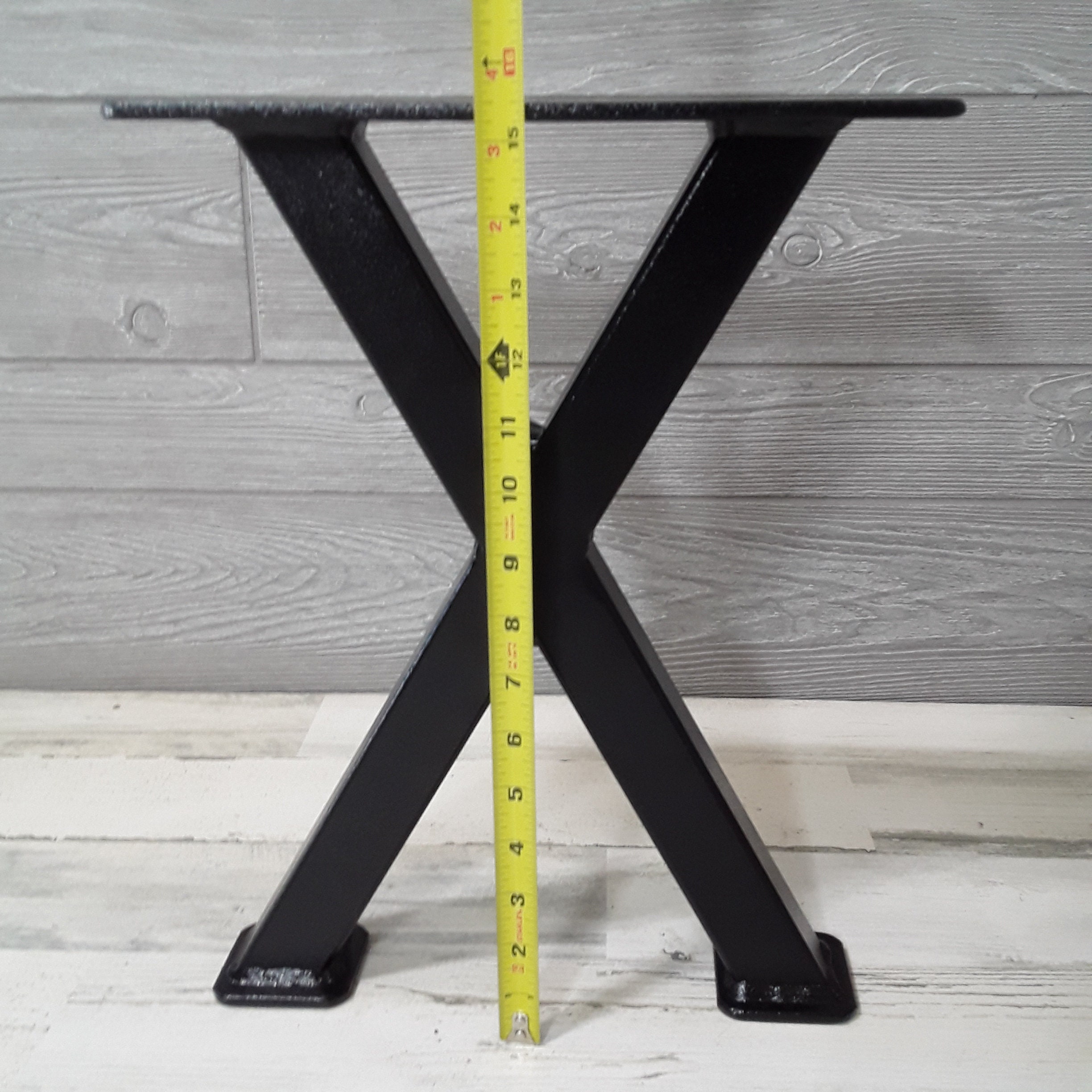 X Style Bench Legs | Black Table Legs | Table Legs | Metal Table Legs ...