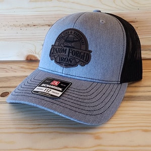 Custom Forged Iron Logo Ballcaps - Etsy