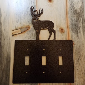 Whitetail Deer Light Switch/outlet Cover Plates - Socket Covers - Etsy