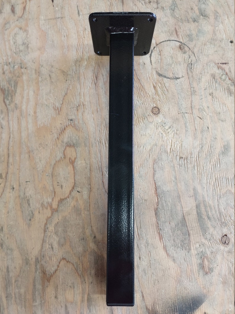 Powder Coated 2 Metal Table Legs Post Style - Etsy