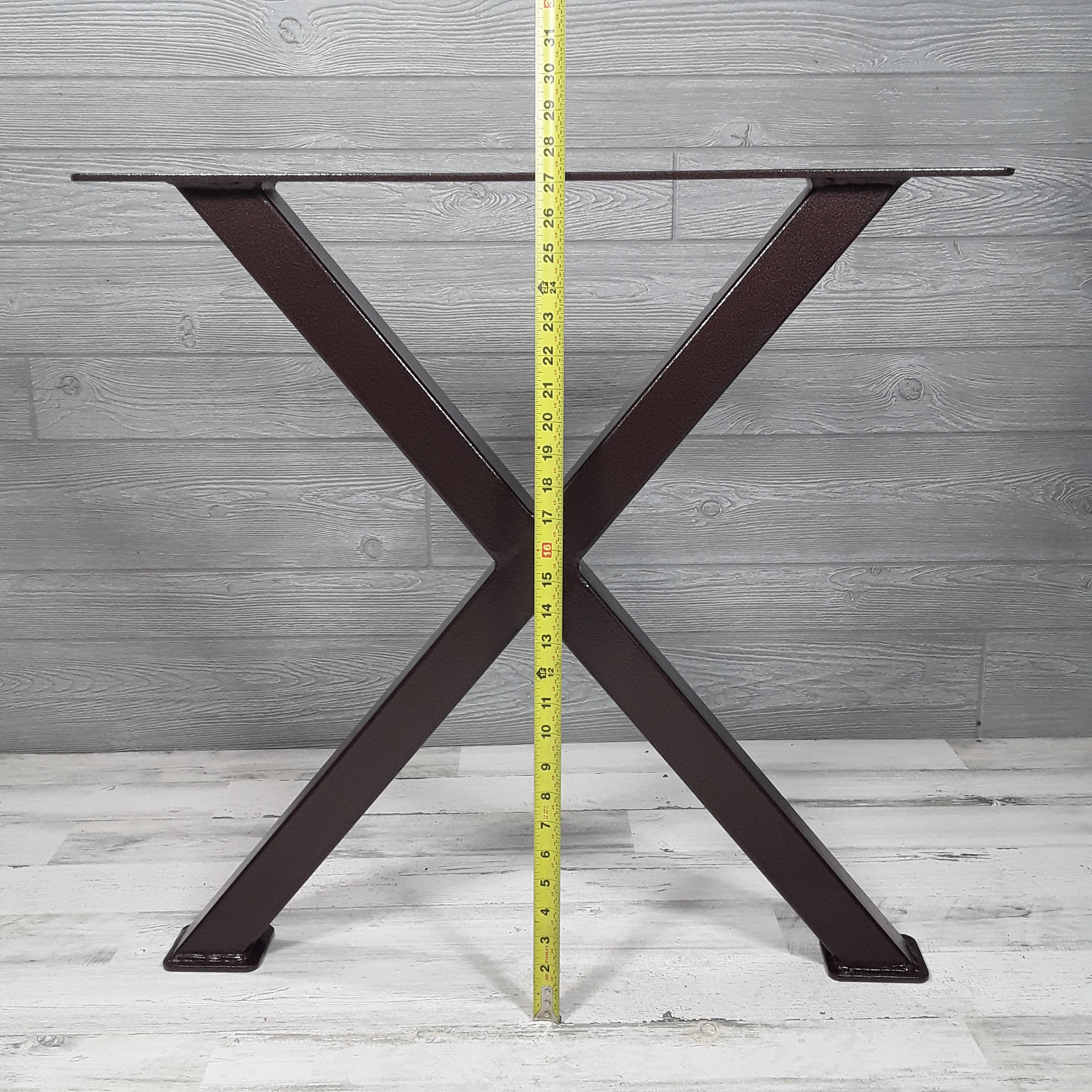 X Table Legs Powder Coated Set of 2 Adjustable Leg | Etsy