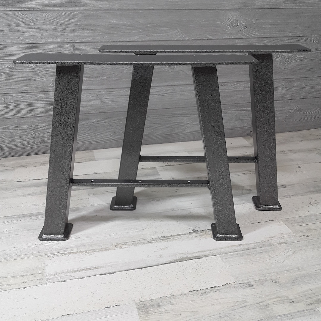 Bighorn Series Coffee Table Legs With Shelf Bracket | Powder Coated ...