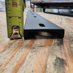 C Channel Tabletop Supports 1/2" Tall - Tabletop Supports - Etsy