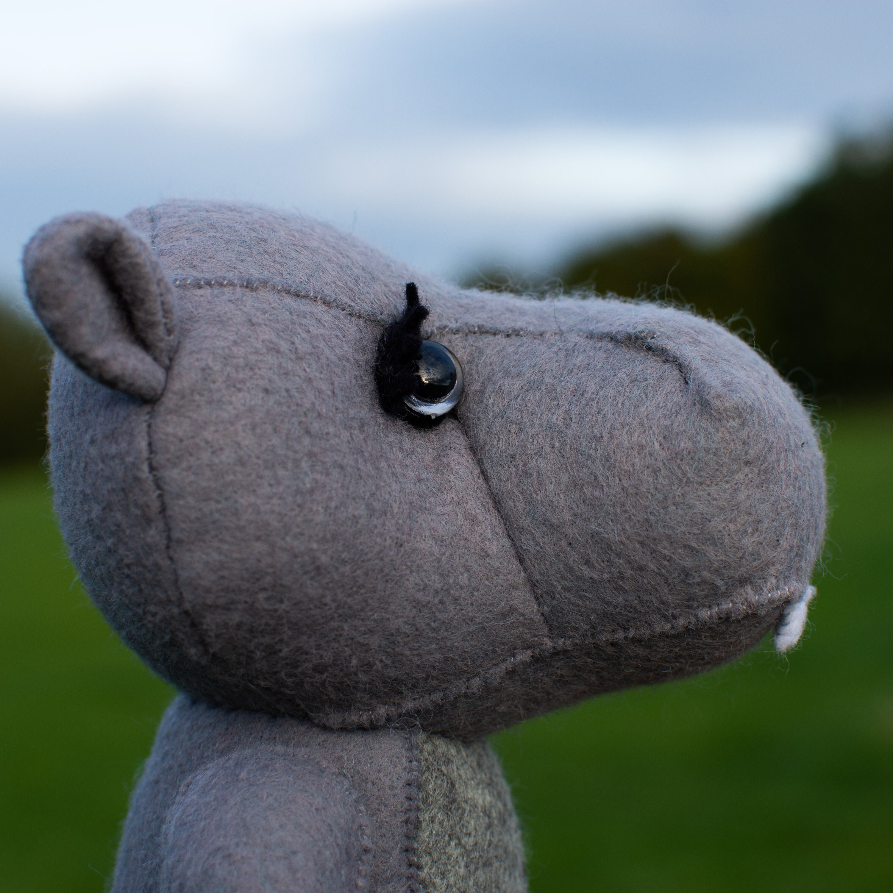 Felt Hippo Sewing Pattern, Hippopotamus, Handmade, Felt Animal, Digital ...