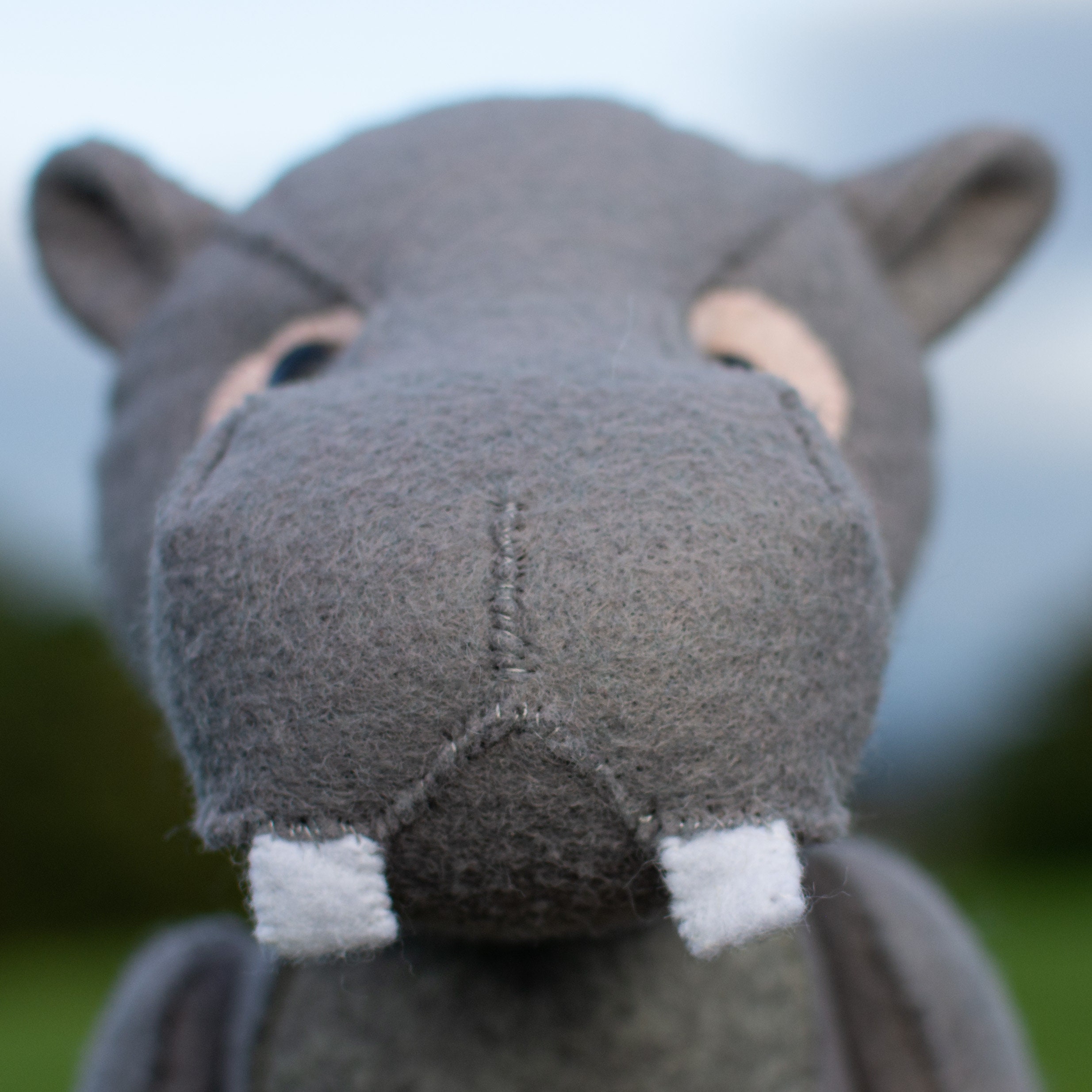 Felt Hippo Sewing Pattern, Hippopotamus, Handmade, Felt Animal, Digital ...