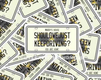 Keep Driving Sticker | Etsy