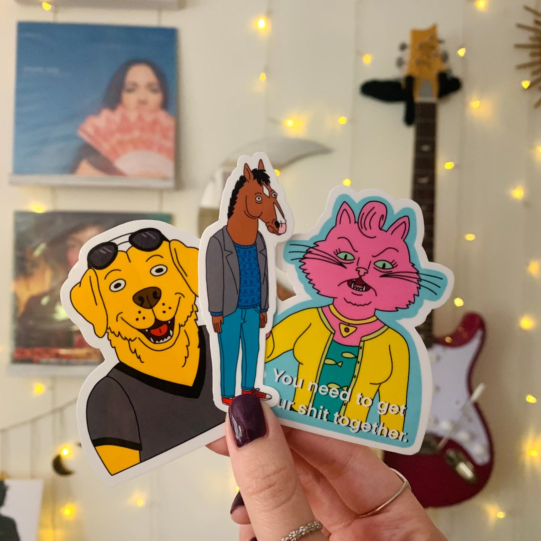 Bojack Horseman Sticker Set - Etsy