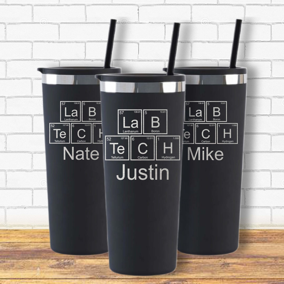 Personalized Lab Tech Tumbler-lab Tech Gift-technician Grad-laboratory ...