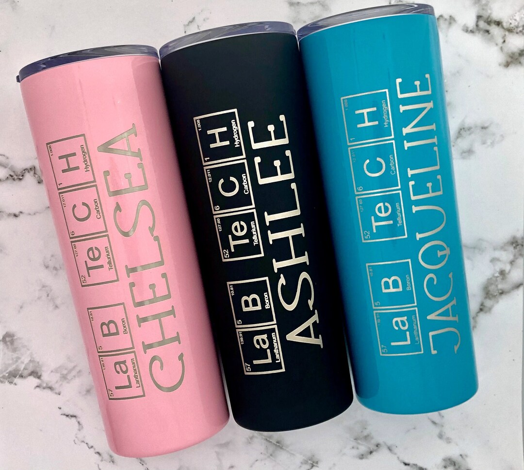 Personalized Lab Tech Tumbler-lab Tech Gift-technician Grad-laboratory ...