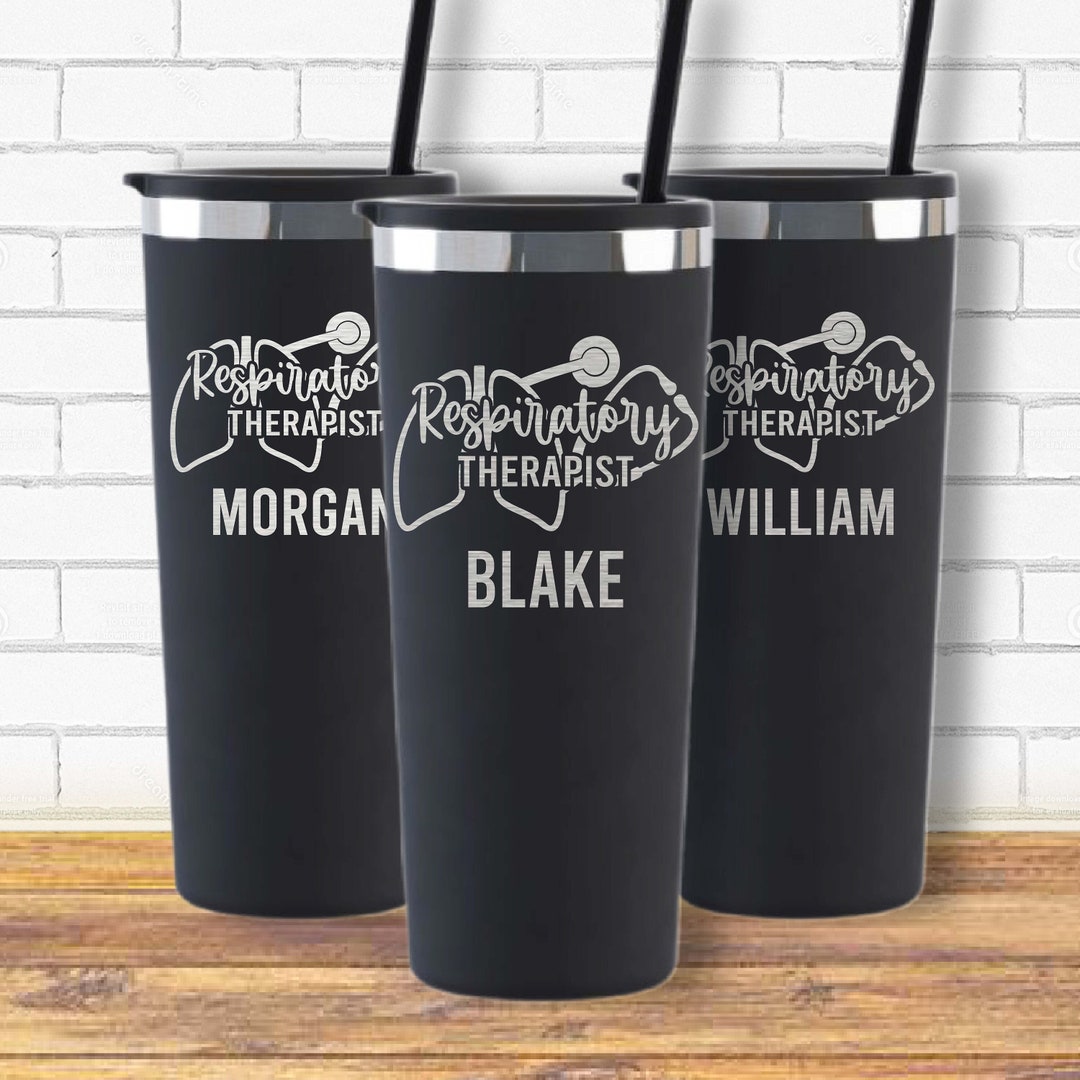 Custom Respiratory Therapist Gift-respiratory Therapist Tumbler-rt Gift ...