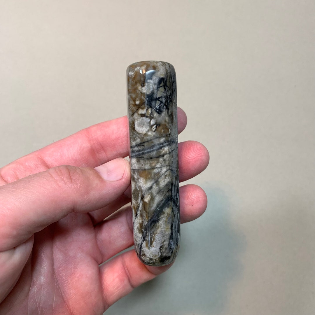 Picasso Marble Stone Straight Pipe - Etsy