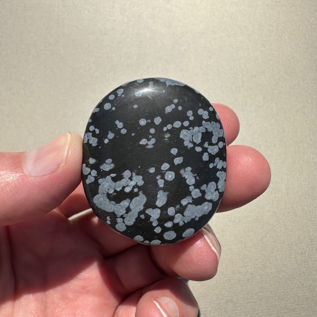 Snowflake Obsidian Smoke Stone Cigarette Holder - Etsy