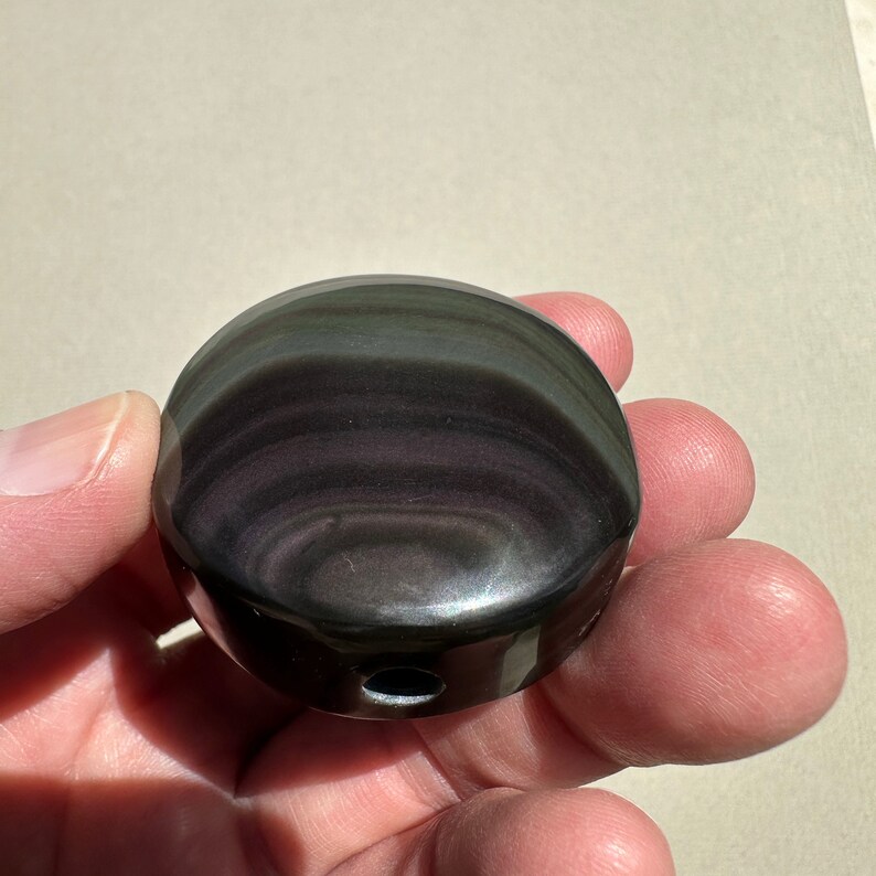 Rainbow Obsidian Smoke Stone Cigarette Holder - Etsy