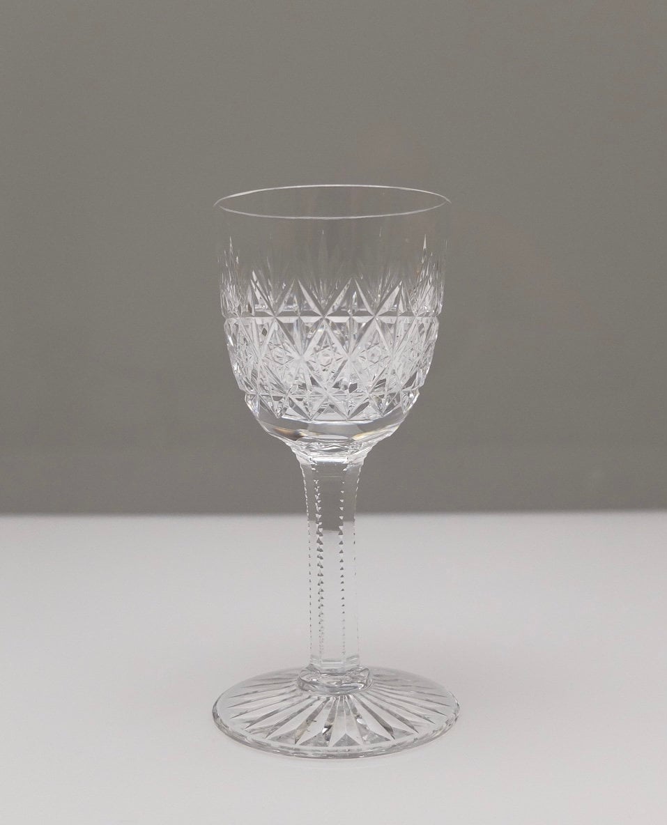 Thomas Webb Crystal Wellington Cut Sherry Glass or Glasses 4 | Etsy