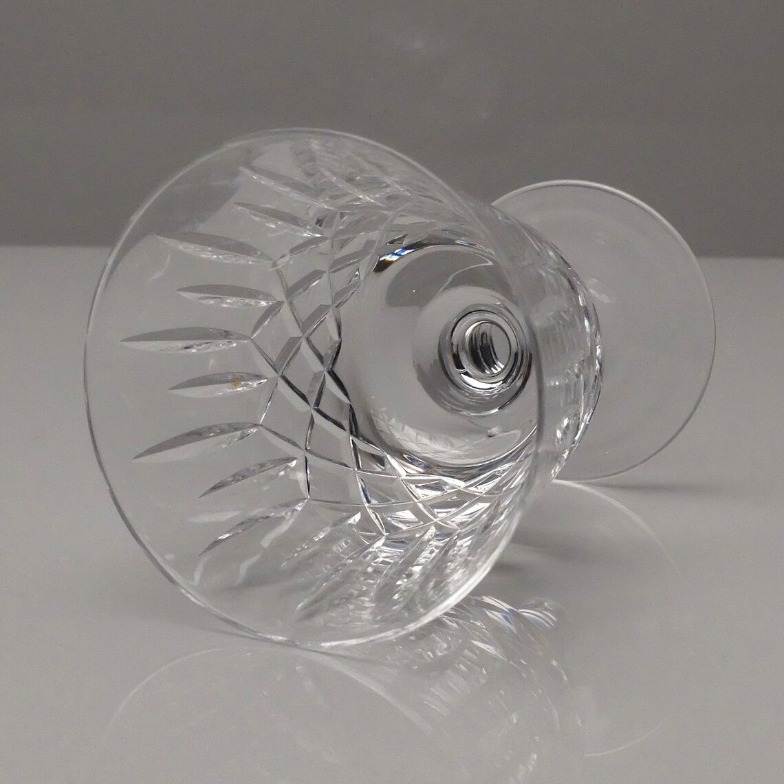 Edinburgh Crystal Appin Cut Wine Glass Glasses 4 1/4" 10.8 Cm Tall 1st ...