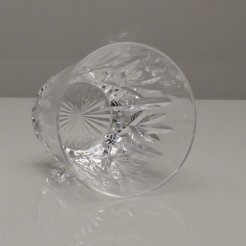 Stuart Crystal Richmond Cut Whisky Glass Glasses 3 1/4" 8.3 Cm Tall 1st ...