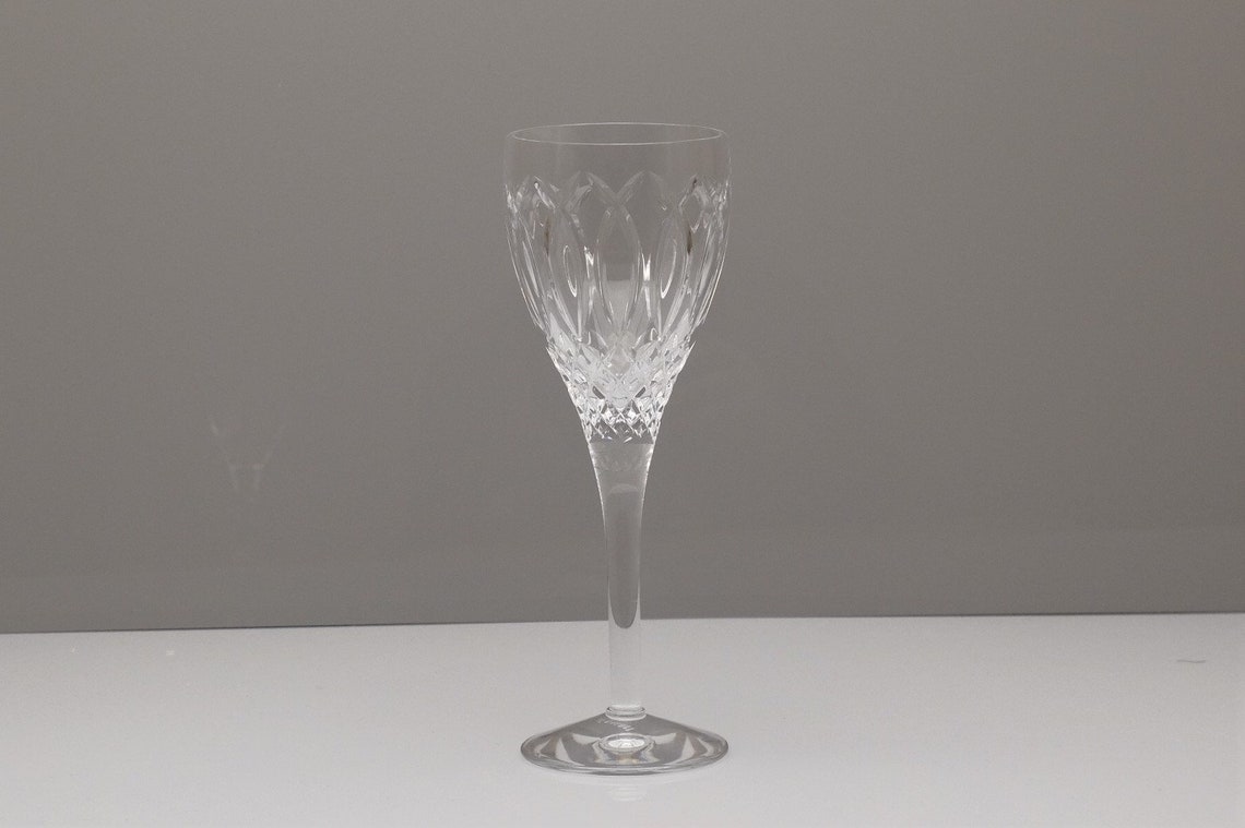 Stuart Crystal Windsor Cut Wine Glass or Glasses 7 1/2" 19 Cm Tall ...