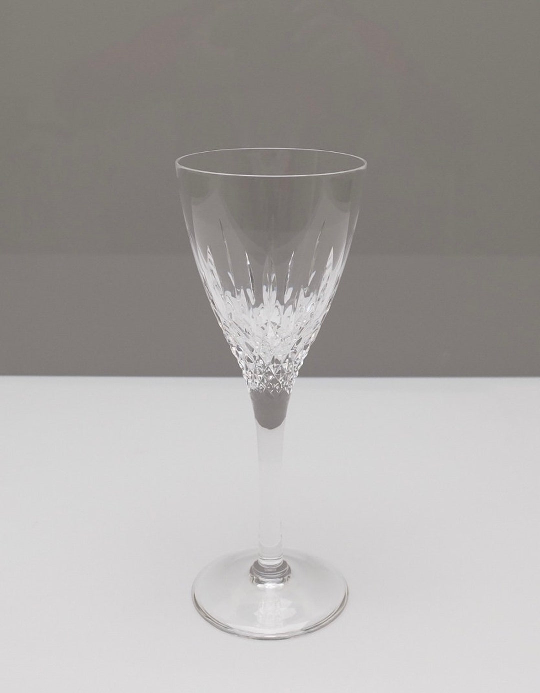 Stuart Crystal Madison Cut Wine Glass Glasses 7 1/2" 19 Cm Tall 1st ...
