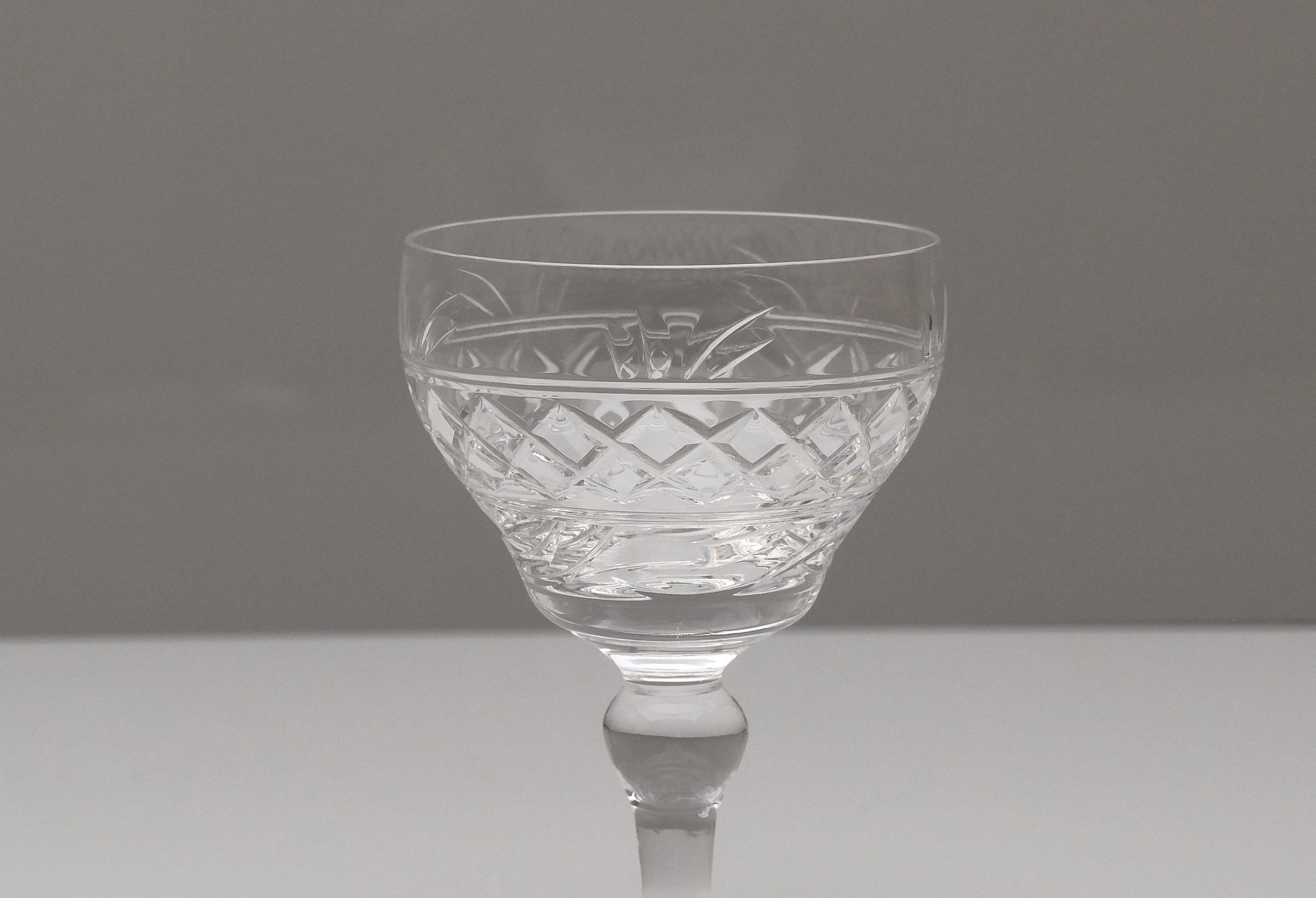 Stuart Crystal Imperial Cut Cocktail Glass or Glasses 4 1/8" 10.5cm ...
