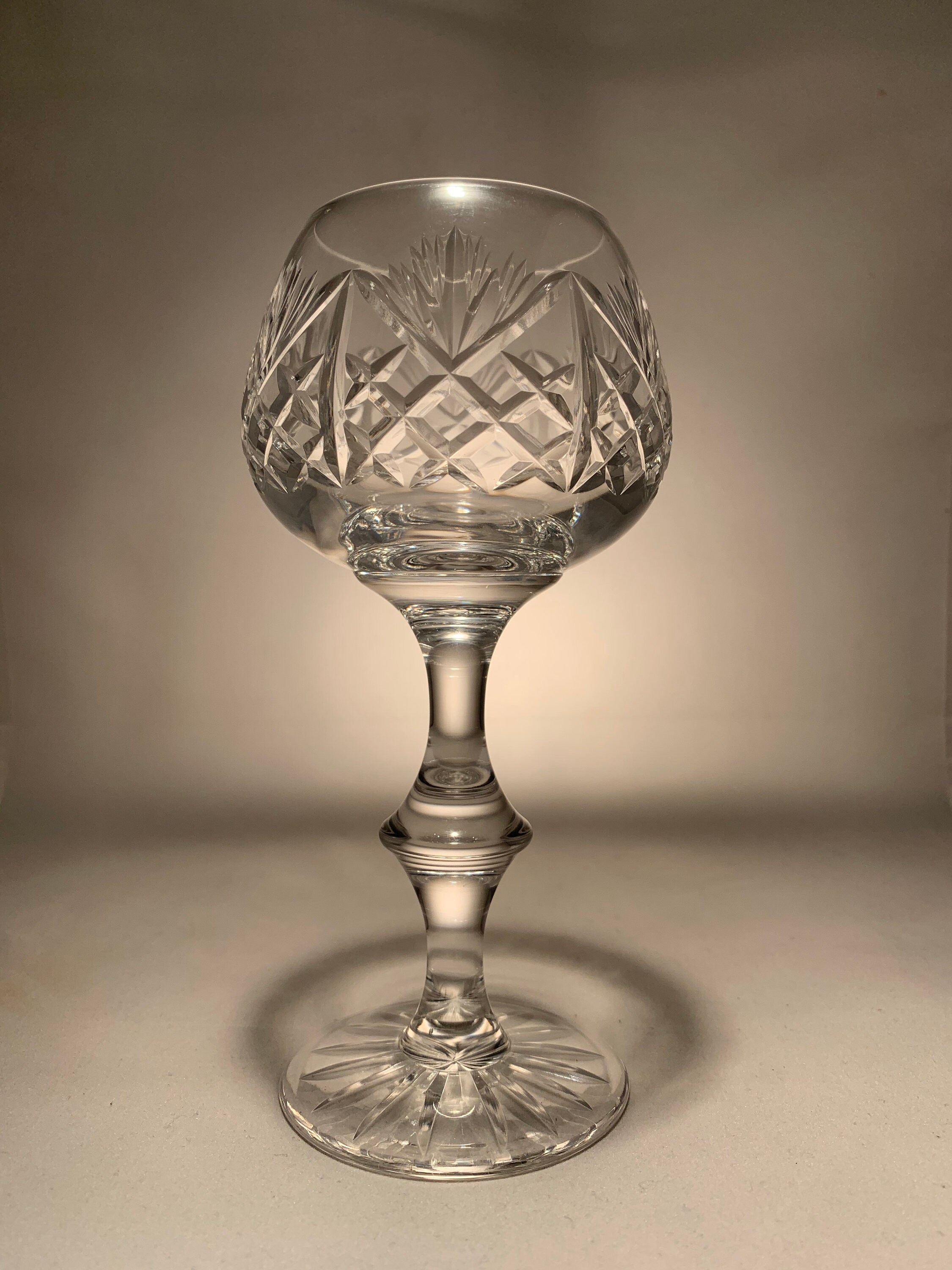 Edinburgh Crystal IONA Cut Hock Wine Glass or Glasses 6 | Etsy