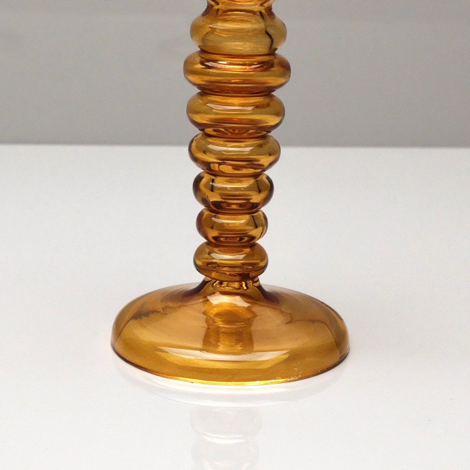 2 Fritz Heckert Hock Wine Roemers Fruiting Vine Glasses 7 1/4" 18.4 Cm ...