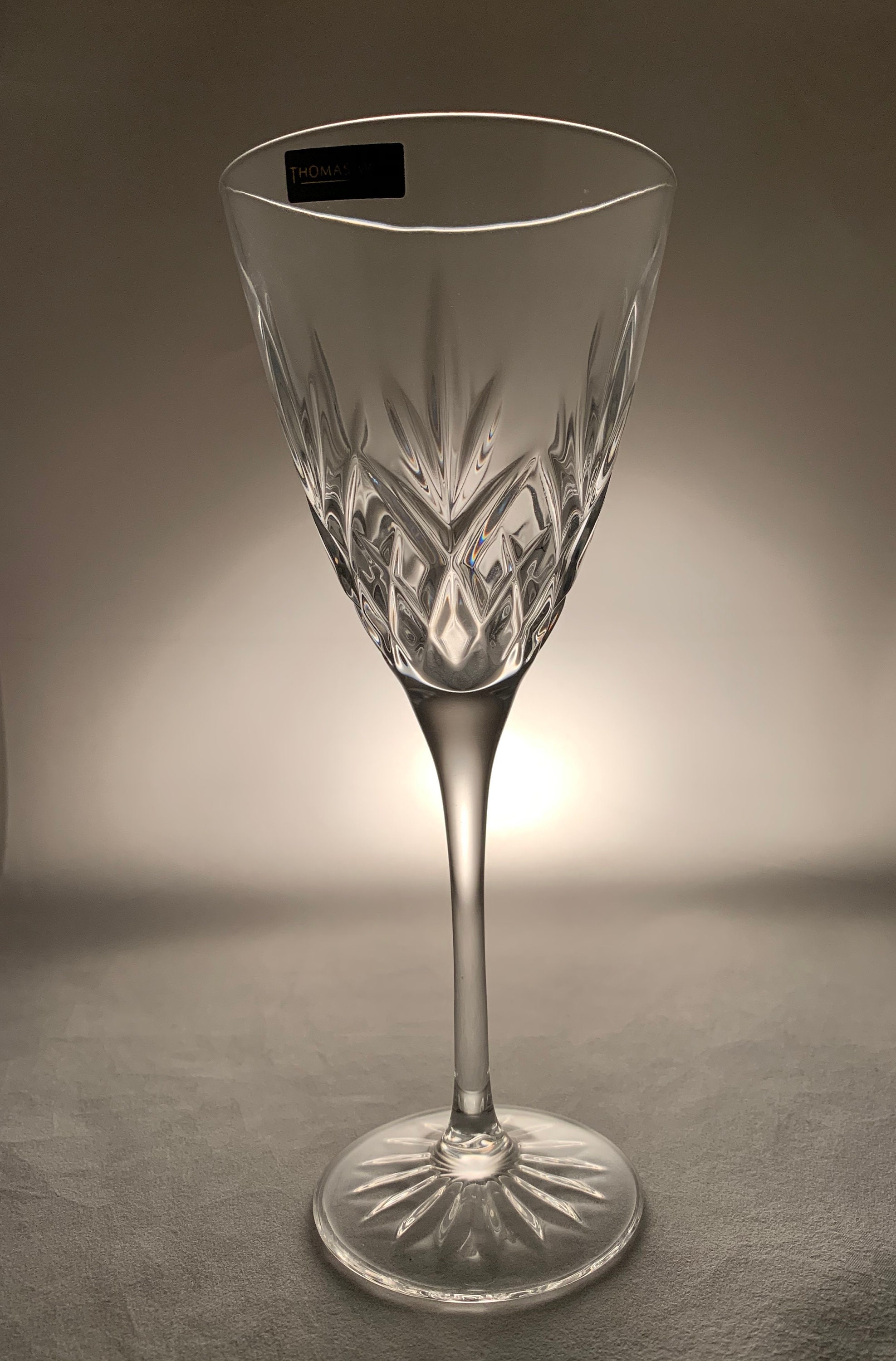 Thomas Webb Crystal ROMEO Cut Wine Glass or Glasses 8 | Etsy