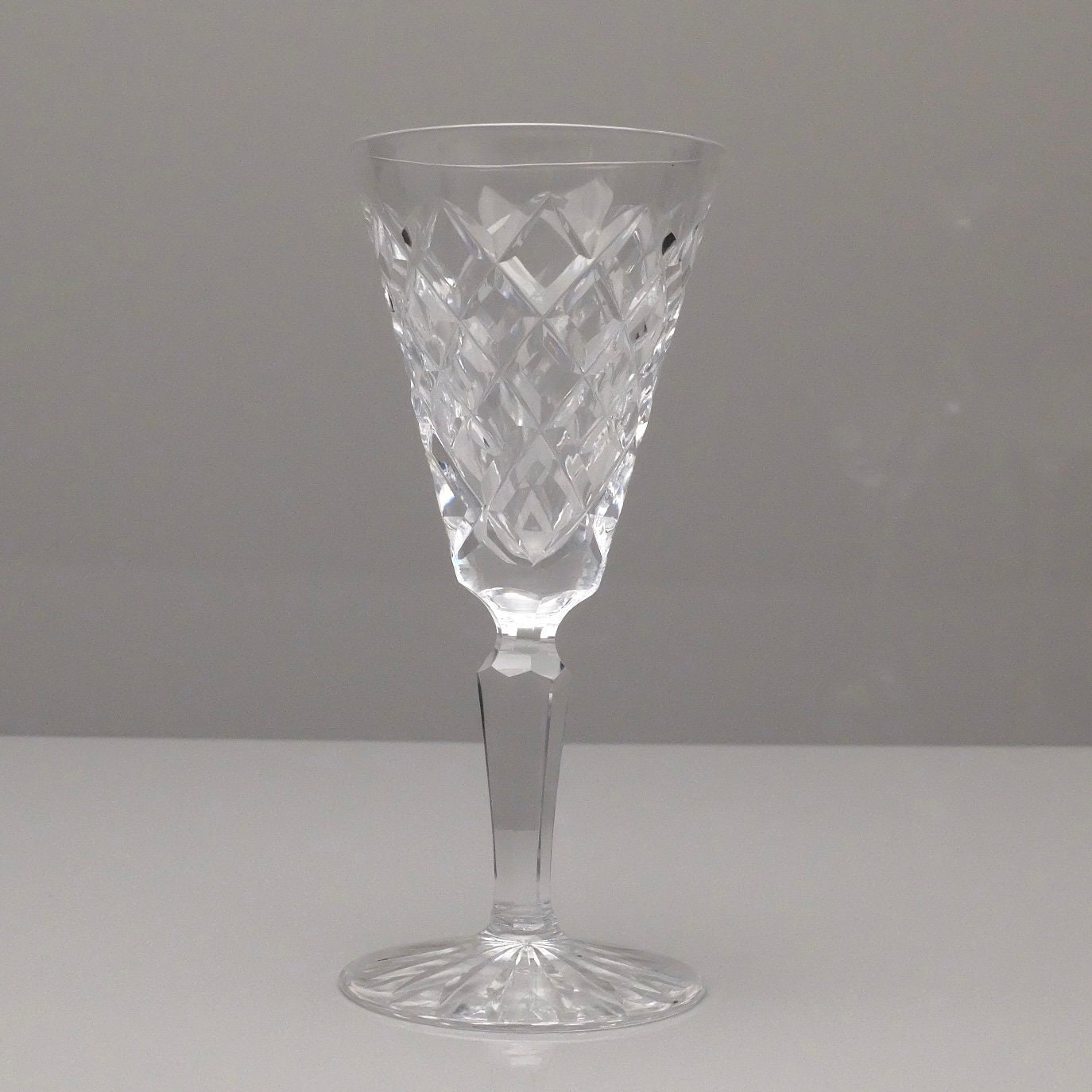 Waterford Crystal Tyrone Cut Sherry Glass Glasses 5 1/2" 14 Cm Tall 1st ...