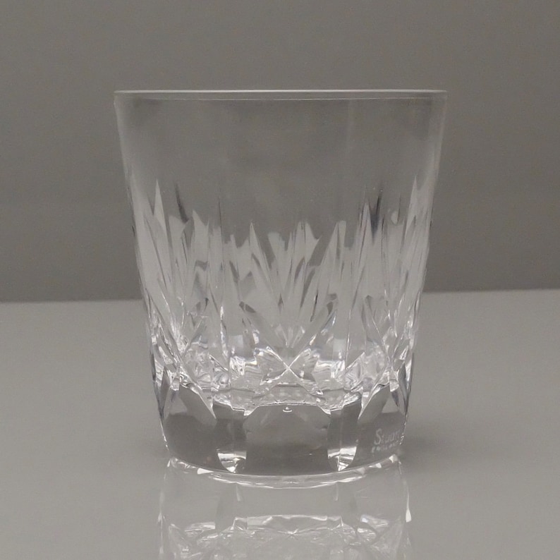 Stuart Crystal Richmond Cut Whisky Glass Glasses 3 1/4" 8.3 Cm Tall 1st ...