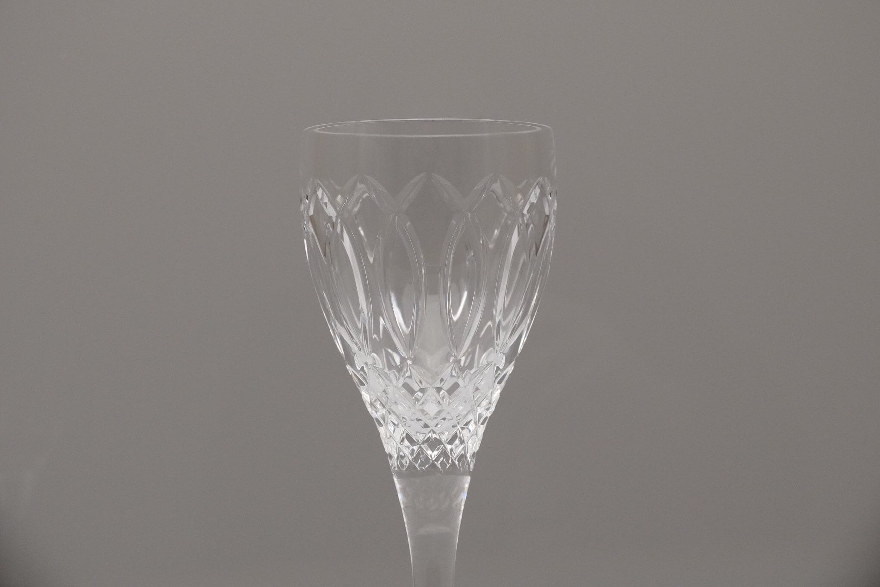 Stuart Crystal Windsor Cut Wine Glass or Glasses 7 1/2" 19 Cm Tall ...