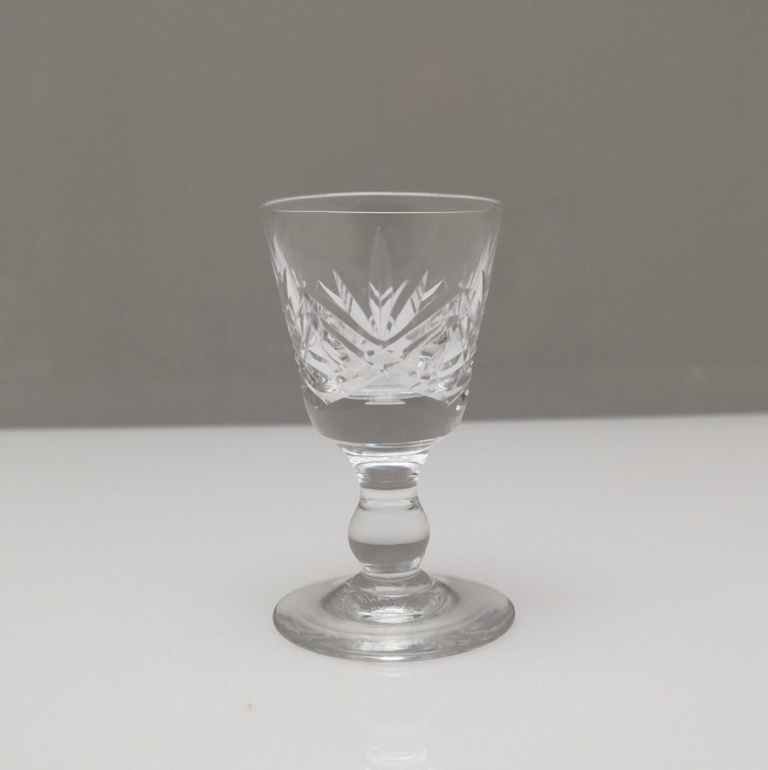 Thomas Webb Crystal London Cut Liqueur Cordial Glass or Glasses 3 1/8 ...