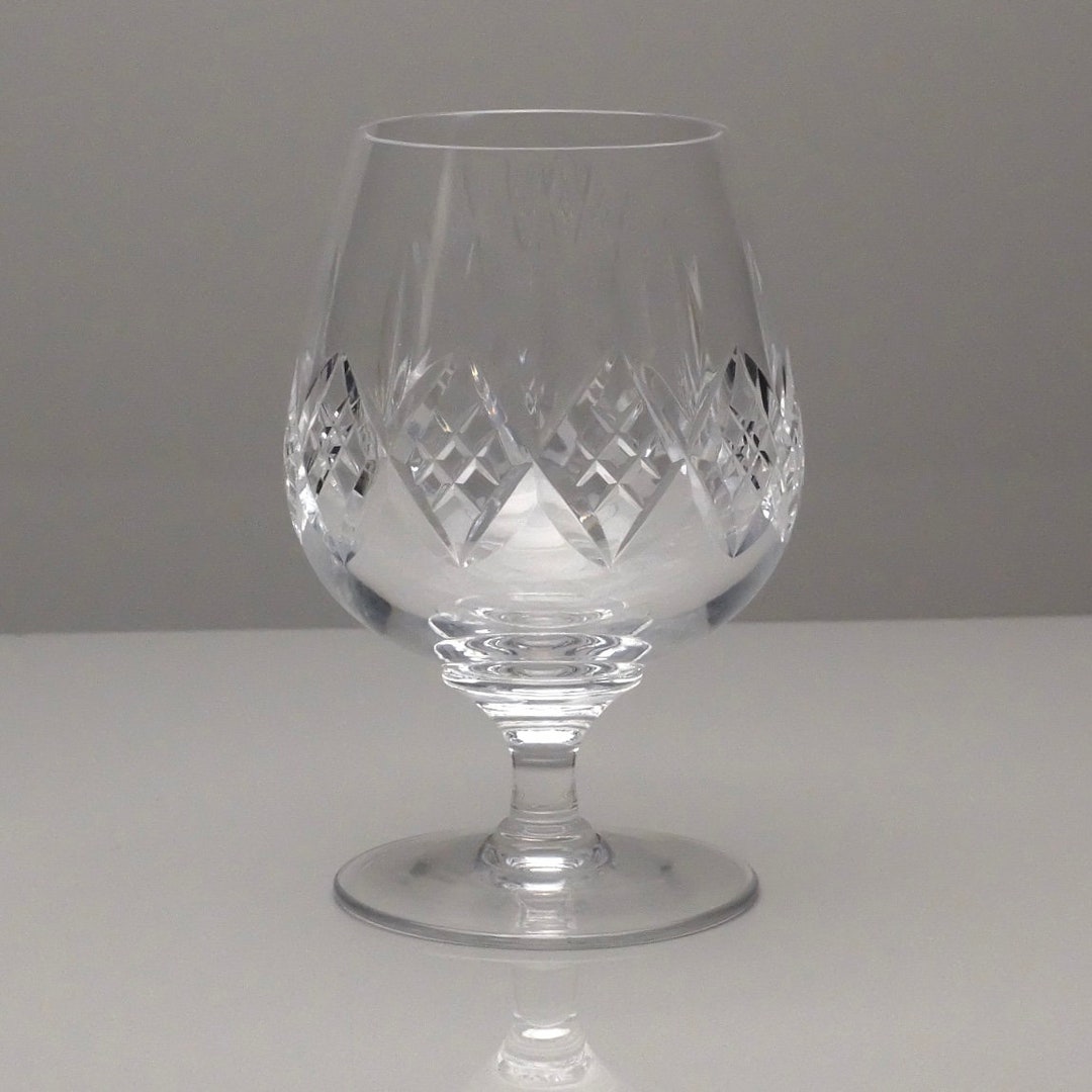 Stuart Crystal Glengarry Cut Brandy Glass Glasses 5" 12.7 Cm Tall - Etsy