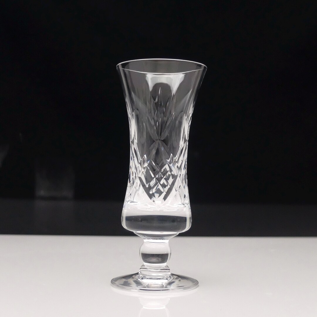 Royal Brierley Crystal Elizabeth Cut Sherry Schooner Glass 5 3/8" 13.7 ...