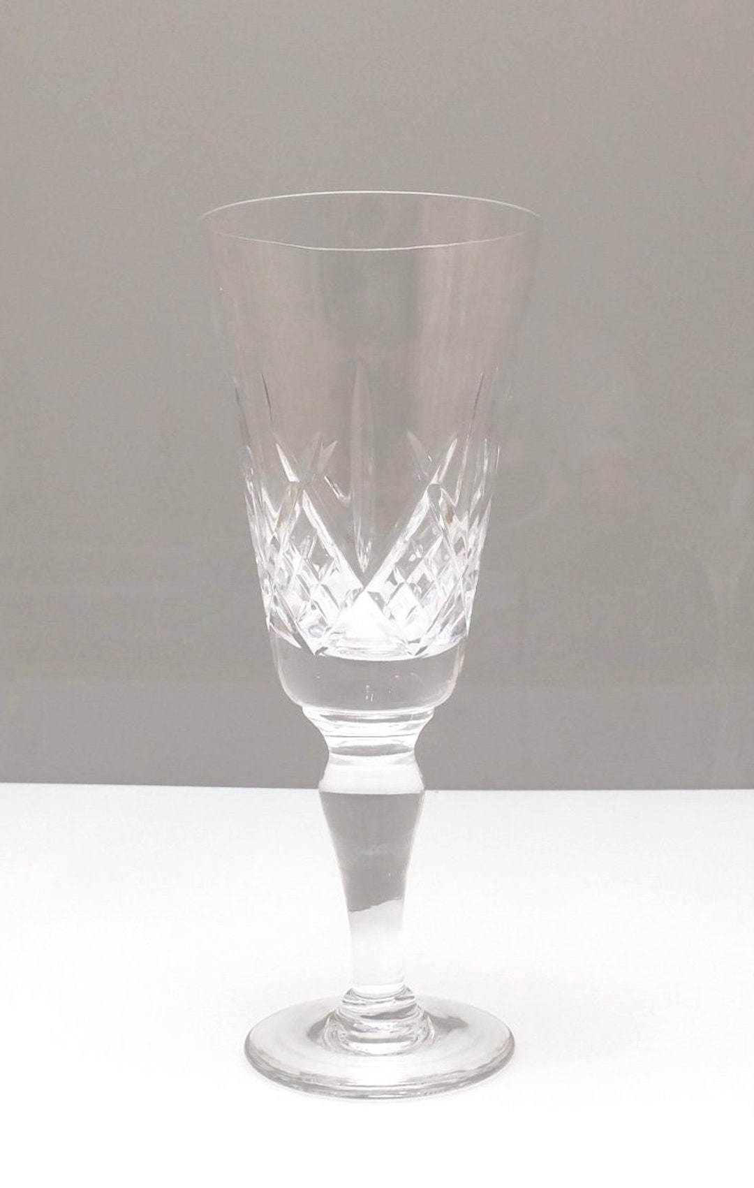 Royal Doulton Crystal Julia Cut Champagne Flute 7 1/4" 18.4 Cm Tall - Etsy