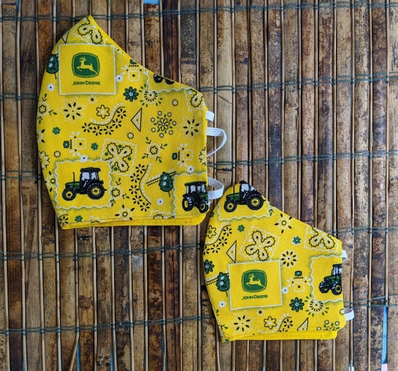 John Deere Tractors Masks | Etsy