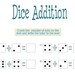 Dice Addition Maths Worksheet - Etsy