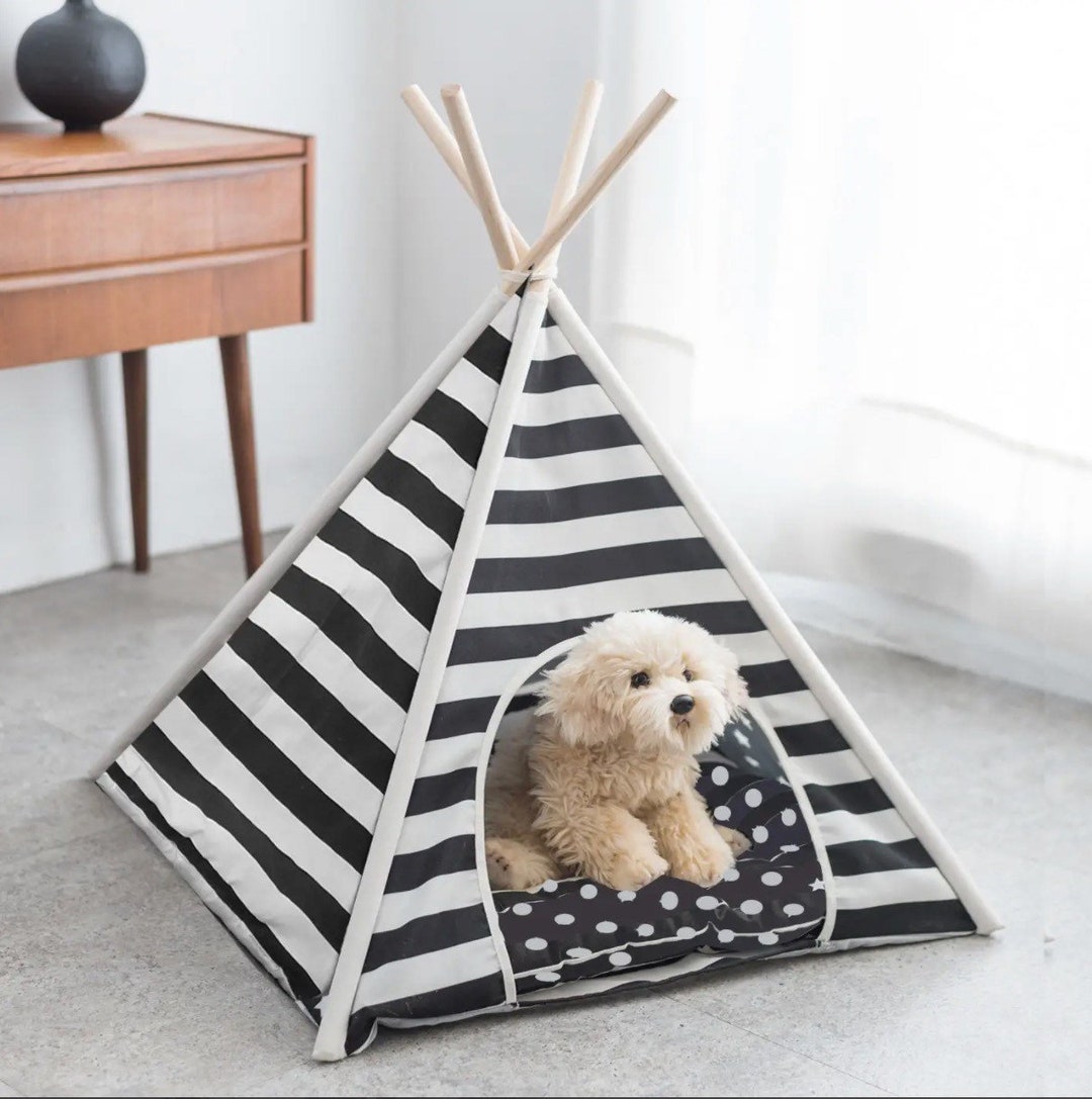 Pet or Dog Modern Tee Pee for Pets up to 14lbs - Etsy