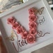 Initial & Name Flower Box Paper Flower Shadow Box - Etsy