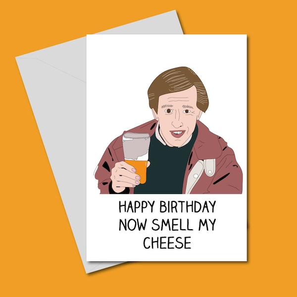 Alan Partridge Birthday Card - Etsy UK