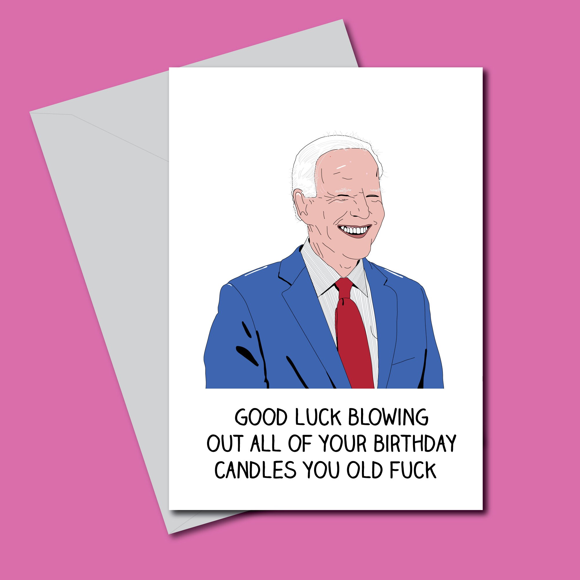 Joe Biden Birthday Card - Etsy