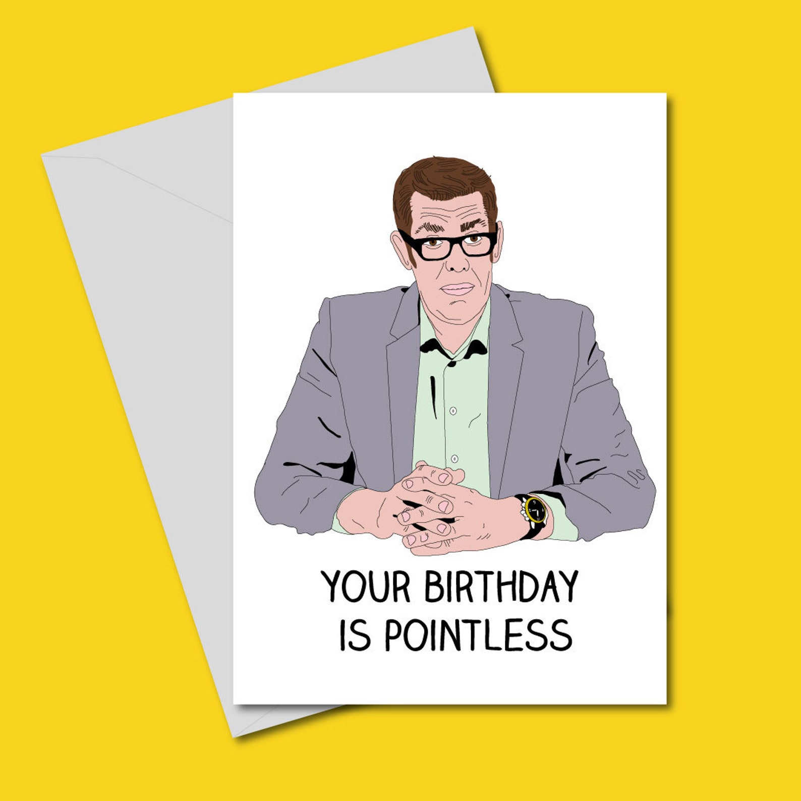 Richard Osman Birthday Card - Etsy