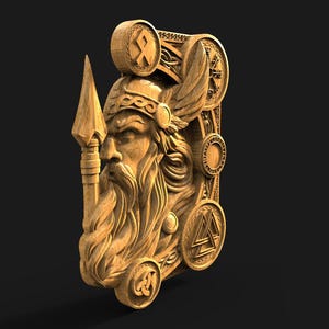 Digital File Odin CNC, 3d Model STL - Etsy
