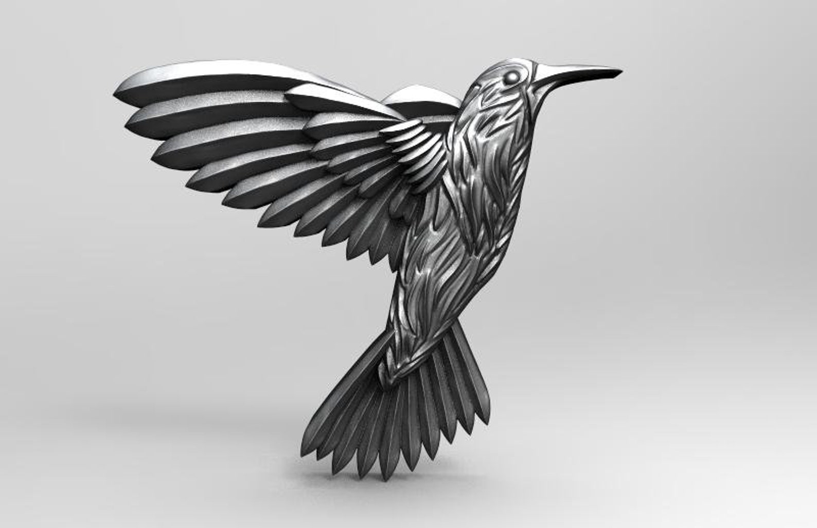 Digital File Hummingbird Jewelry STL 3d Model - Etsy Australia